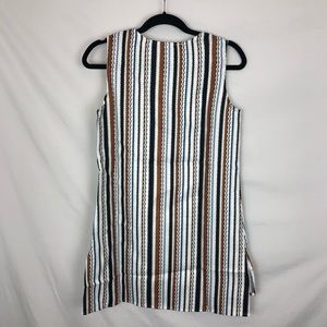 Tops | Multicolor Striped Split Side Tank Top | Poshmark